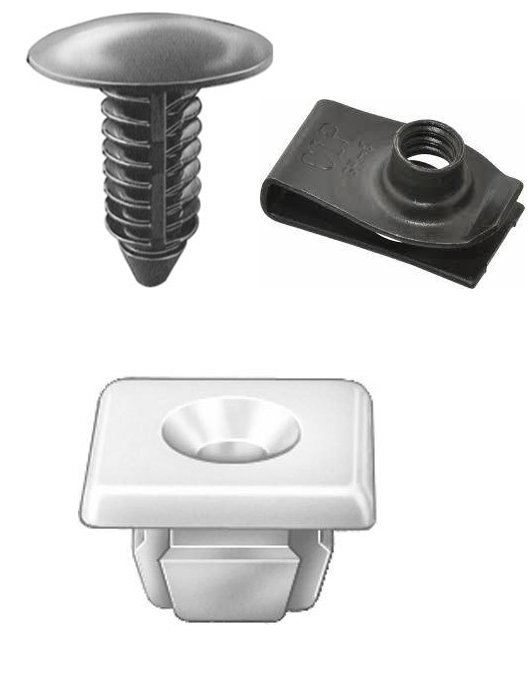 Body Shop Retainers, Fasteners and Bolts – Denco Distributing