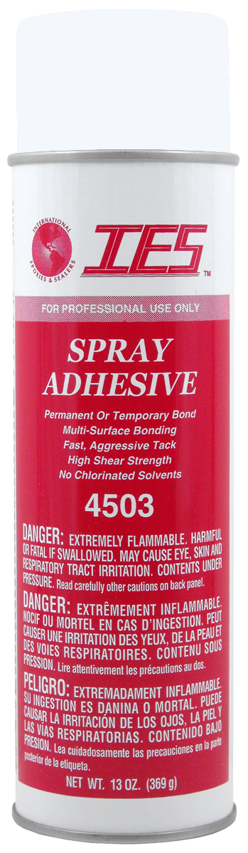 #4503 IES Spray Adhesive 20 OZ. Can 3 Pack – Denco Distributing